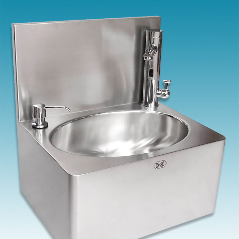 Standard Knee Activated Faucet Hand Sink with Soap Dispenser (Model SS ...