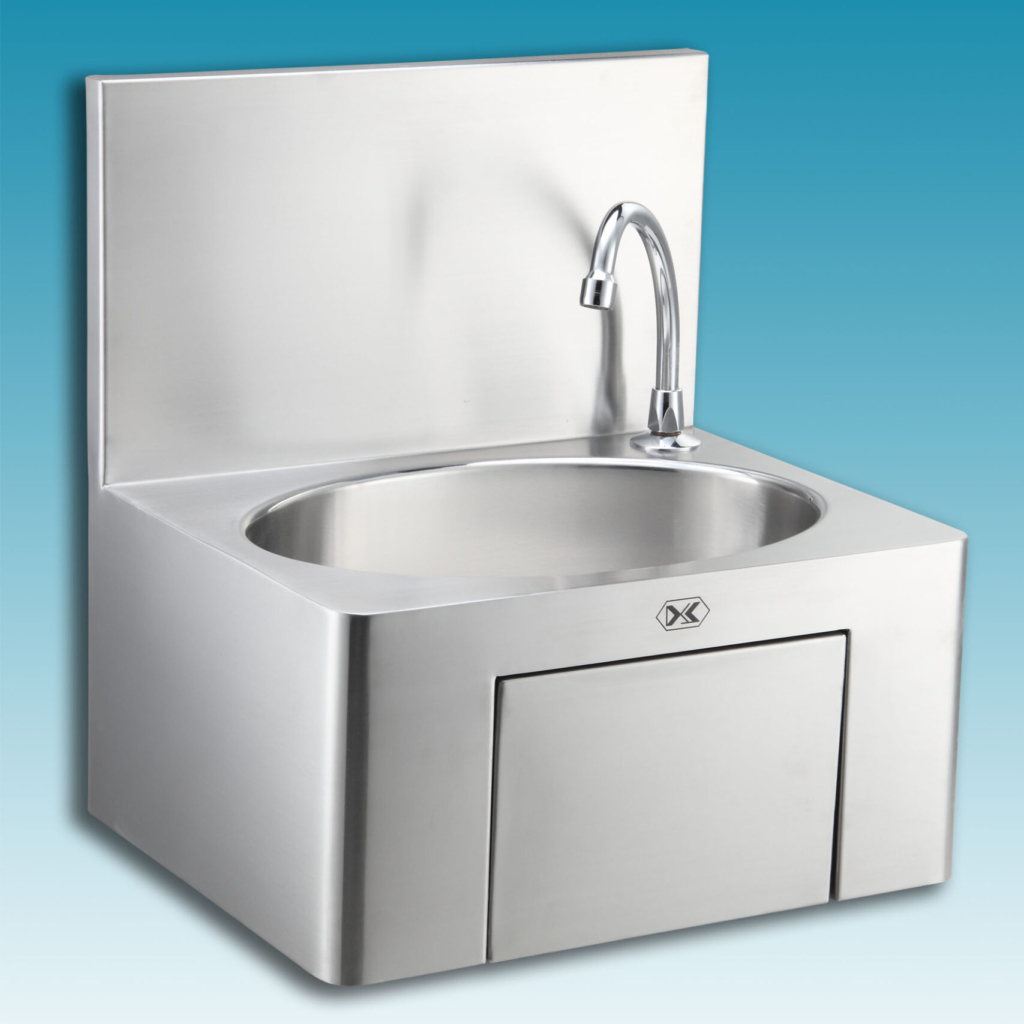 Standard Knee Activated Faucet Hand Sink with Soap Dispenser (Model SS ...